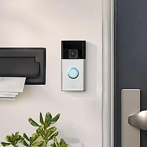 Ring No-Drill Mount for Ring Video Doorbell 3, Video Doorbell 3 Plus, Video Doorbell 4, Battery Doorbell Plus, Battery Doorbell Pro and Battery Doorbell