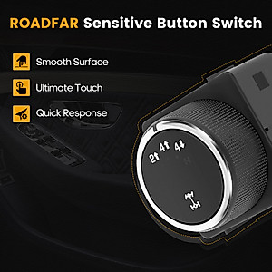 ROADFAR 4WD Wheel Drive Switch Fits 2008-2013 For Chevrolet Silverado & For GMC Sierra Series 15913725 20972859 20977289 25878426 1S12198 SW9278