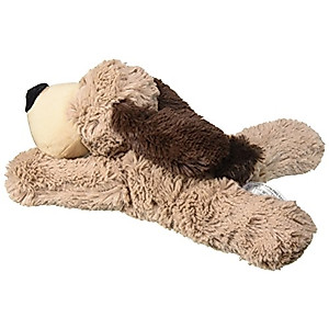 Brown Dog Warmies - Cozy Plush Heatable Lavender Scented Stuffed Animal