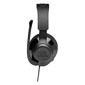 JBL Quantum 300 - Wired Over-Ear Gaming Headphones with JBL Quantum Engine Software - Black, Large