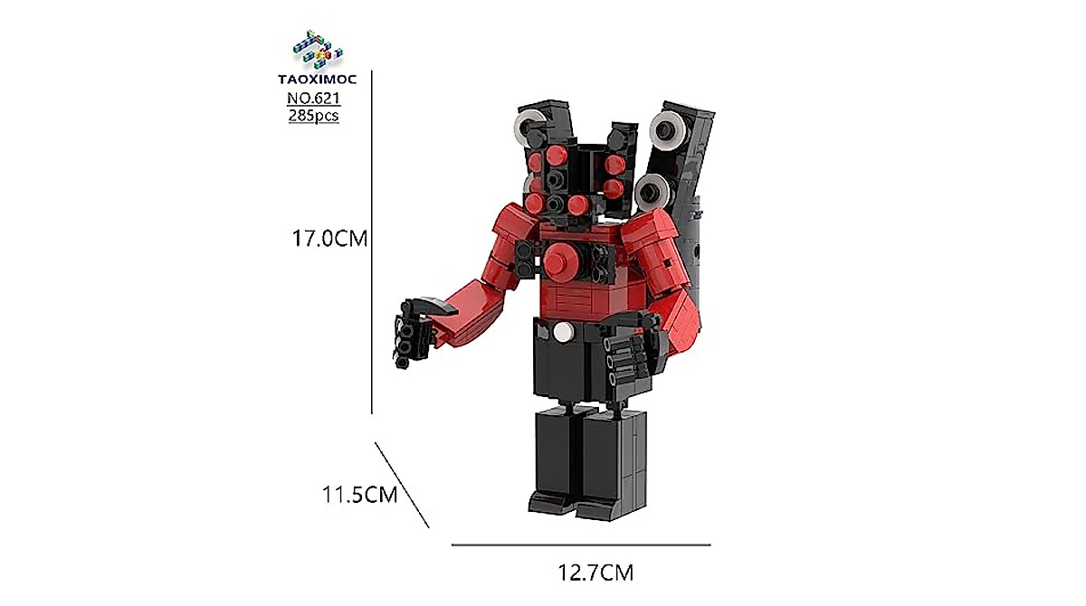 Skibidi Toilet Building Block - Fun Model for All Ages