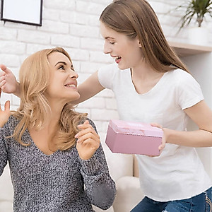 OurHonor Gifts for Mom, Best Mom Ever Coffee Mugs, Gift for Women 16 Oz Marble Pink Ceramic Novelty Tea Cup with Delicate Box for Mother's Day Chrismas