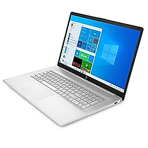 HP 17.3" HD+ (1600 x 900) Laptop, Intel 11th Gen Core i3-1115G4@3.0GHz, 8GB DDR4 RAM, 256GB PCIe SSD, USB-C, HDMI, Numeric Keypad, Wi-Fi, Bluetooth, Webcam, M-ytrix HDMI Cable, Win 10 (Renewed)