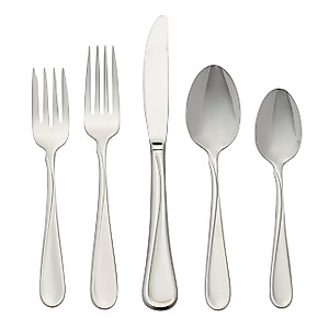 Oneida Flight 45-Piece Stainless-Steel Flatware Set, Service for 8