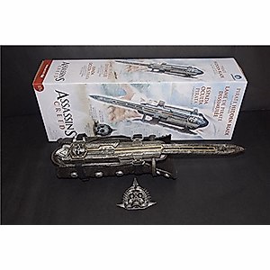 Good Value Assassin's Creed: Black Flag 4 Edward Kenway Hidden Rubber Blade Cosplay Weapons Props 1:1 Sleeves Sword