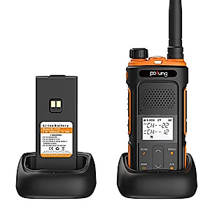 Pofung P11UV GMRS Two Way radios Long Range for Adults Rechargeable walkie talkies with Headset and USB (Type-C) Charging