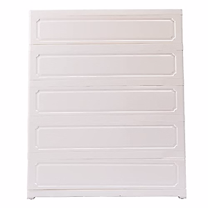 Plastic Drawers Dresser with 10 Drawers, Plastic Tower Closet Organizer with Removable Wheels Suitable for Condos Dorm Rooms Bedrooms Nurseries Playrooms Entryways, 29.52"W x 12.2"D x 36.64"H