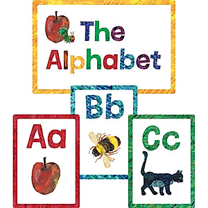 Carson Dellosa Education World of Eric Carle™ Alphabet Bulletin Board Set, 27 Pieces