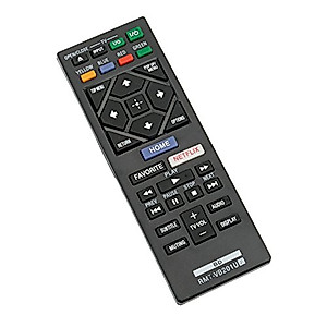 RMT-VB201U Replace Remote Control fit for Sony Blu-Ray BD Disc DVD Player BDP-BX370 BDP-S1700 BDP-S3700 UBP-X700 BDPBX370 BDPS1700 BDPS3700 UBPX700
