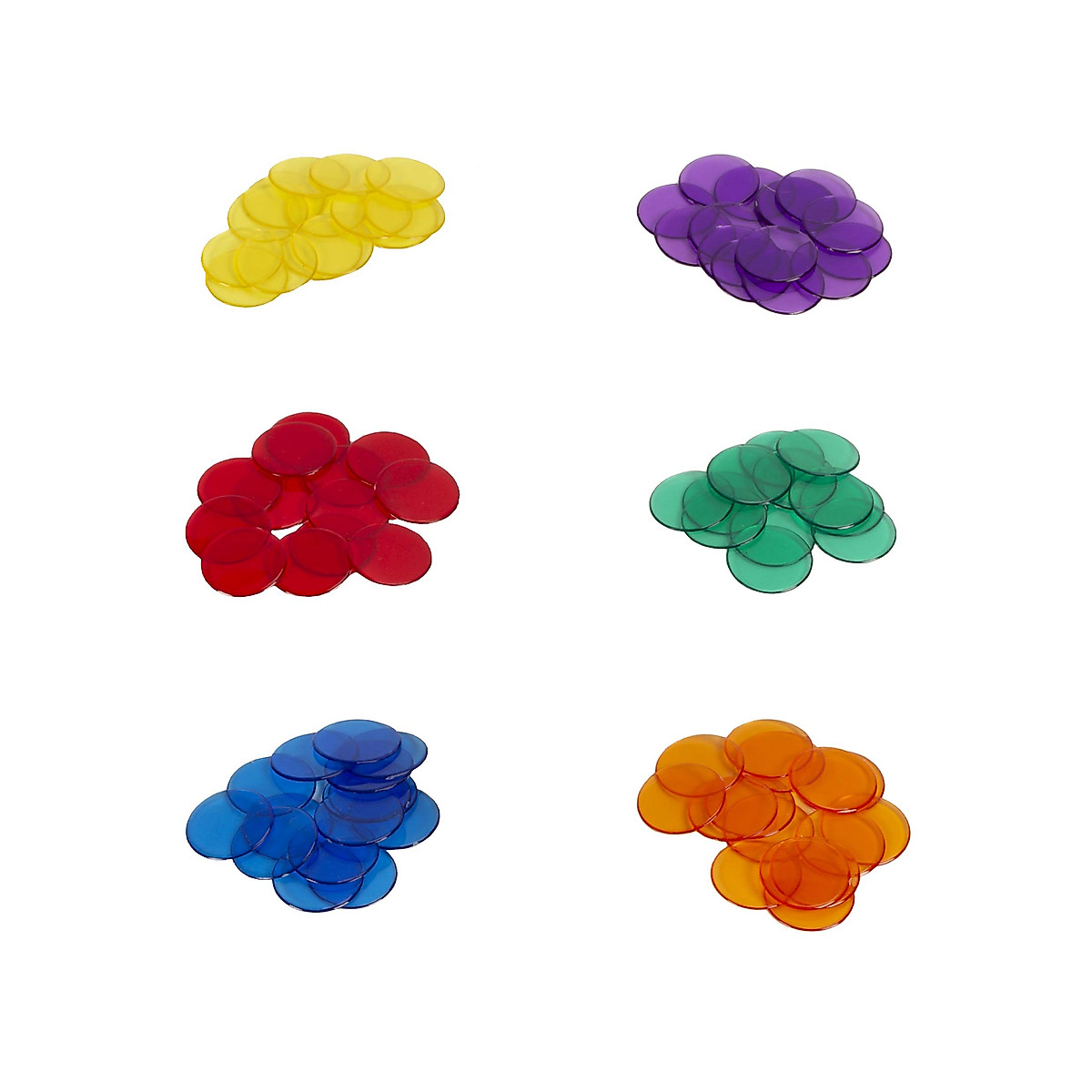 Super Duper Publications | Tub of Plastic Bingo Chips | Educational Learning Resource for Children