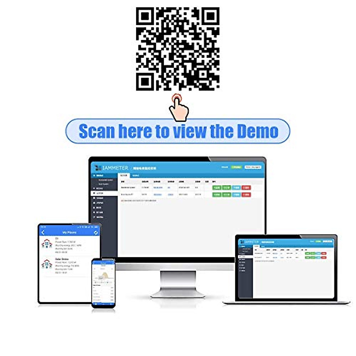 IAMMETER,Bi-Directional,Din Rail,Monitor Solar PV,Power Usage Monitor,Home-Assistant,Modbus TCP/RTU, Three Phase Energy Meter, Net Energy metering, WiFi,Split Phase,150A,60Hz,CE,FCC