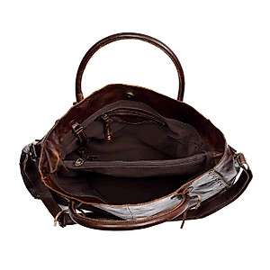 Bed|Stu Women’s Rockaway Leather Bag (Teak Rustic)