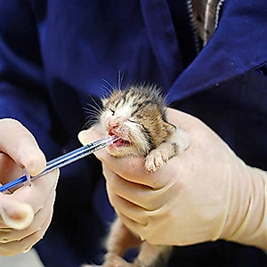 20 Pack 1ml Syringe without Needle with Cap, Sterile Individual Wrap for Scientific Labs, Feeding Pets, Liquid Measuring or Refilling Multiple Uses Tools