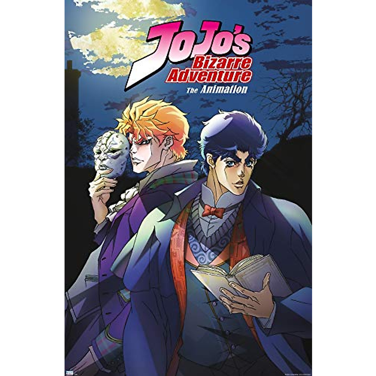 Trends International JoJo's Bizarre Adventure - Season 1 Key Art Wall Poster, 22.375" x 34", Unframed Version