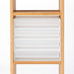 MUJI Polypropylene Drawer Storage Box, A4 Wide, 37cm Width x 26cm Depth x 9cm Height, White