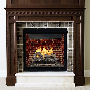 Pleasant Hearth VFL-VO24DR 24" Valley Oak Series Vent Free Gas Set 33,000 BTU's, 24 inch Log, No Color