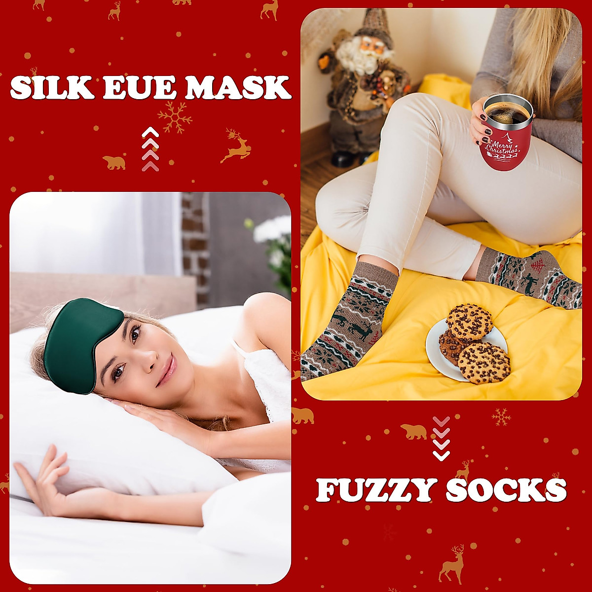 Christmas Gifts for Women, 2024 Christmas Gift Set Unique Women Gifts for Christmas, Christmas Gift Basket for Best Friend Classmate Coworker Sister Daughter Who Has Everything, Christmas Gift Ideas