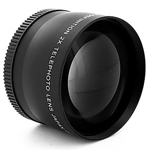 UltraPro 40.5mm Essential Lens Kit, Includes 2X Telephoto Lens, 0.45x HD Wide Angle Lens w/Macro, and Flower Tulip Lens Hood for Select Nikon Lenses. UltraPro Deluxe Accessory Set Included