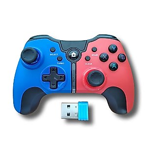 Wireless Game Joystick Controller, YILIKANG 2.4GHZ Gaming Joystick Controller Gamepad Remote Compatible with Android IOS Phones and Tablets, PS3, PC Windows XP/7/8/10