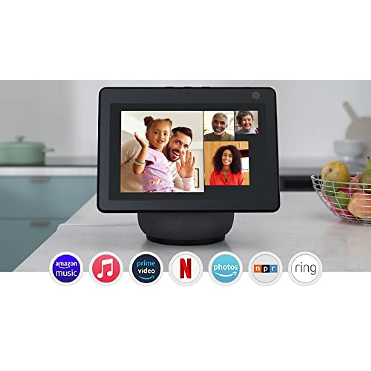 Echo Show 10 (3rd Gen) | HD smart display with motion and Alexa | Charcoal