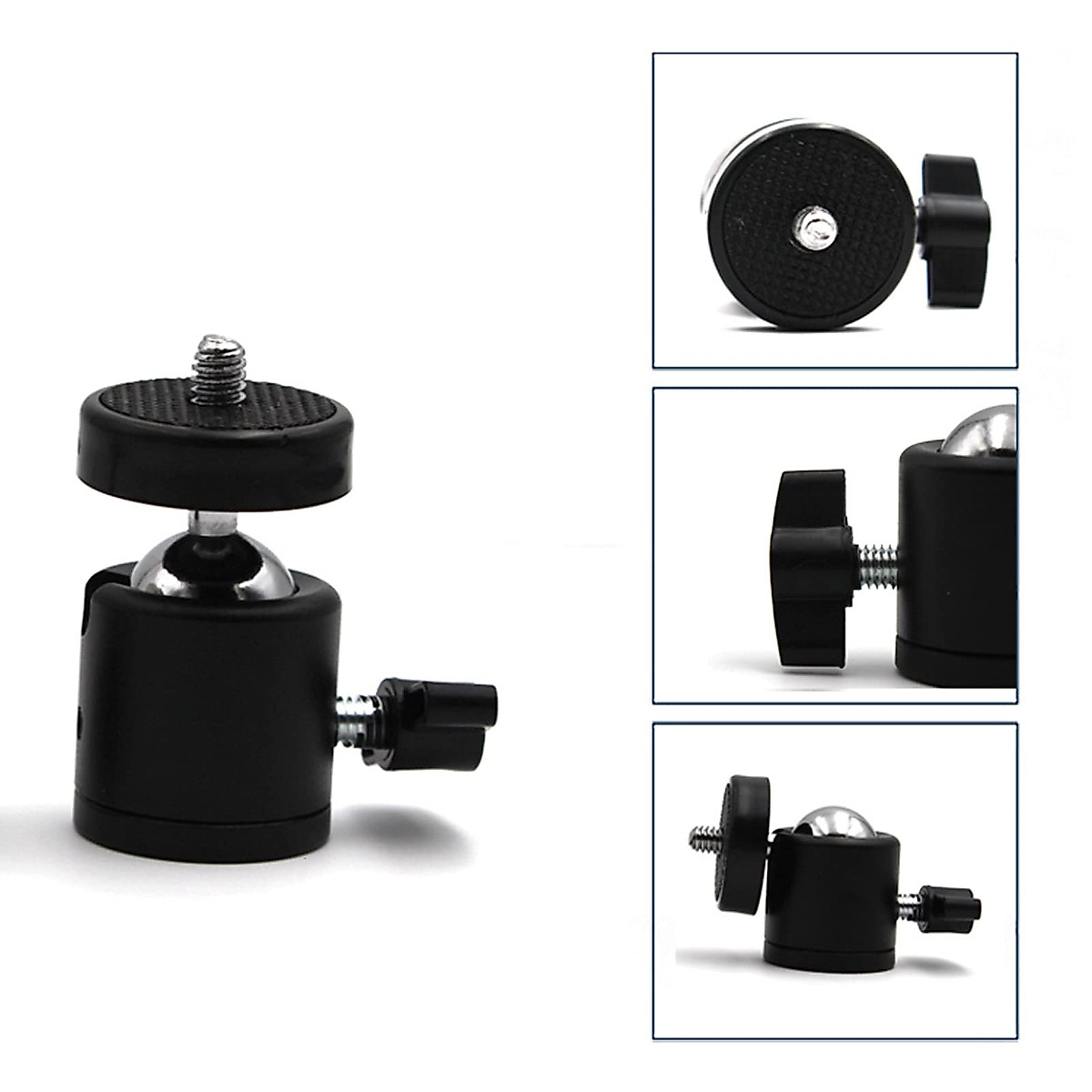 Stand Projector Mount Adapter Flexible Projector Stand Angle Adjustable Projectors Stand Multiple Adjustment Hold up to 2.2 Lbs for Projectors