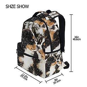 School College Backpack Rucksack Travel Bookbag Outdoor Bernese Mountain Dog