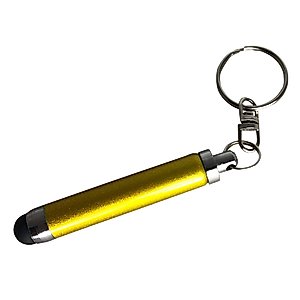 BoxWave CYBEX R Series Total Body ARC Trainer Stylus Pen, [Bullet Capacitive Stylus] Mini Stylus Pen with Keyring Loop for CYBEX R Series Total Body ARC Trainer - Bronze