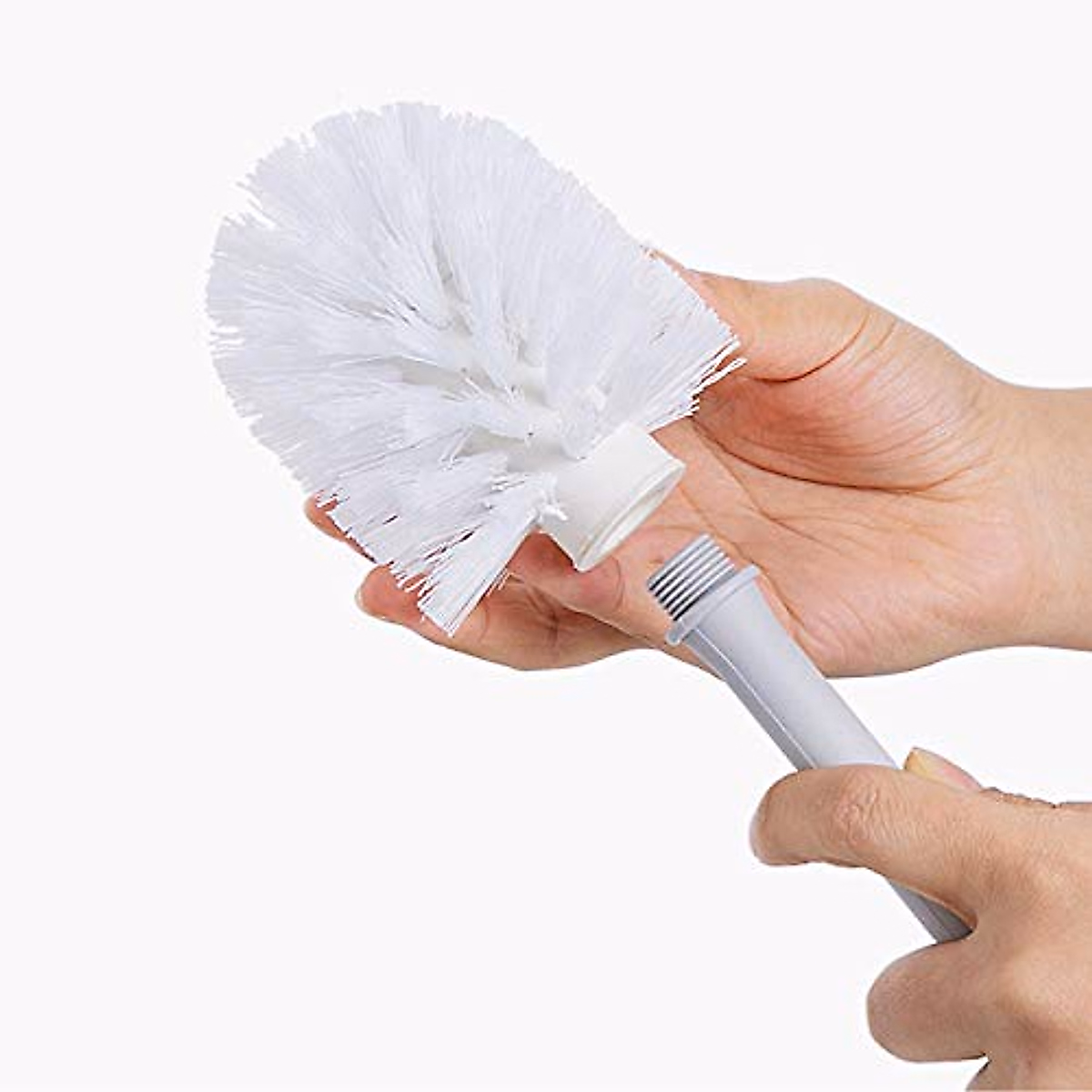 Bathroom Toilet Bowl Brushes,Toilet Brush,Deep Cleaner Toilet Brushes,Floor Standing Toilet Brush Set,for Home Hotel Bathroom-Blue