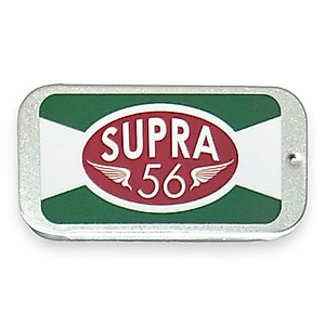 FURY BROS. TAGS Men’s Solid Cologne | Supra 56 | Sandalwood Patchouli Cedar | Beeswax Grapeseed Oil Fragrance | Made in USA | Travel Size .25 oz