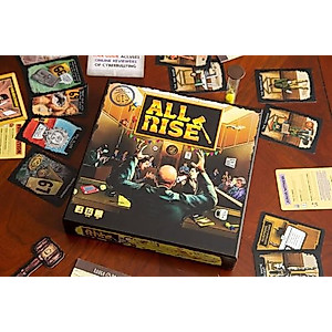 All Rise Board Game - The Ridiculous Game of Off-The-Cuff Storytelling and Courtroom Debate!