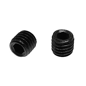 Maxmoral 10pcs Hex Socket Set Screw Cup Point Stainless Steel Headless Hexagon Socket Grub Screw, 1/2-13 x 1/2 Inches