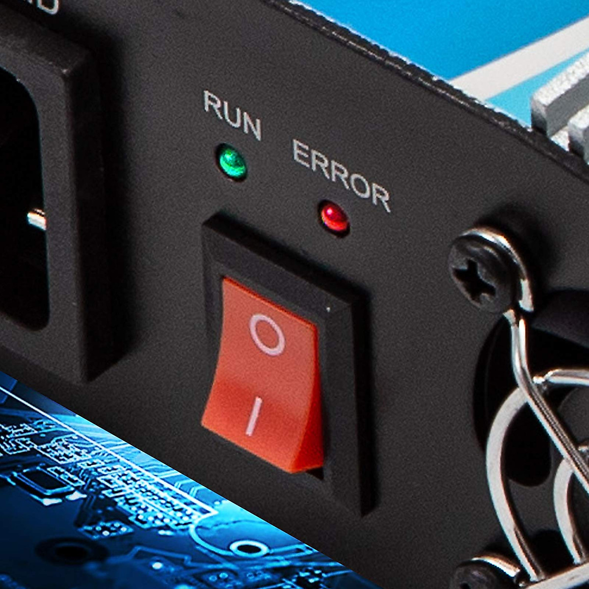 VEVOR Grid Tie Solar Inverter, 1000W MPPT Power Inverter, 50/60 Hz Solar Grid Tie System, Grid Tie Inverter, DC10.8-30V Input to AC90-140V Output Wind Turbine Grid Tie Inverter for Solar Panel System