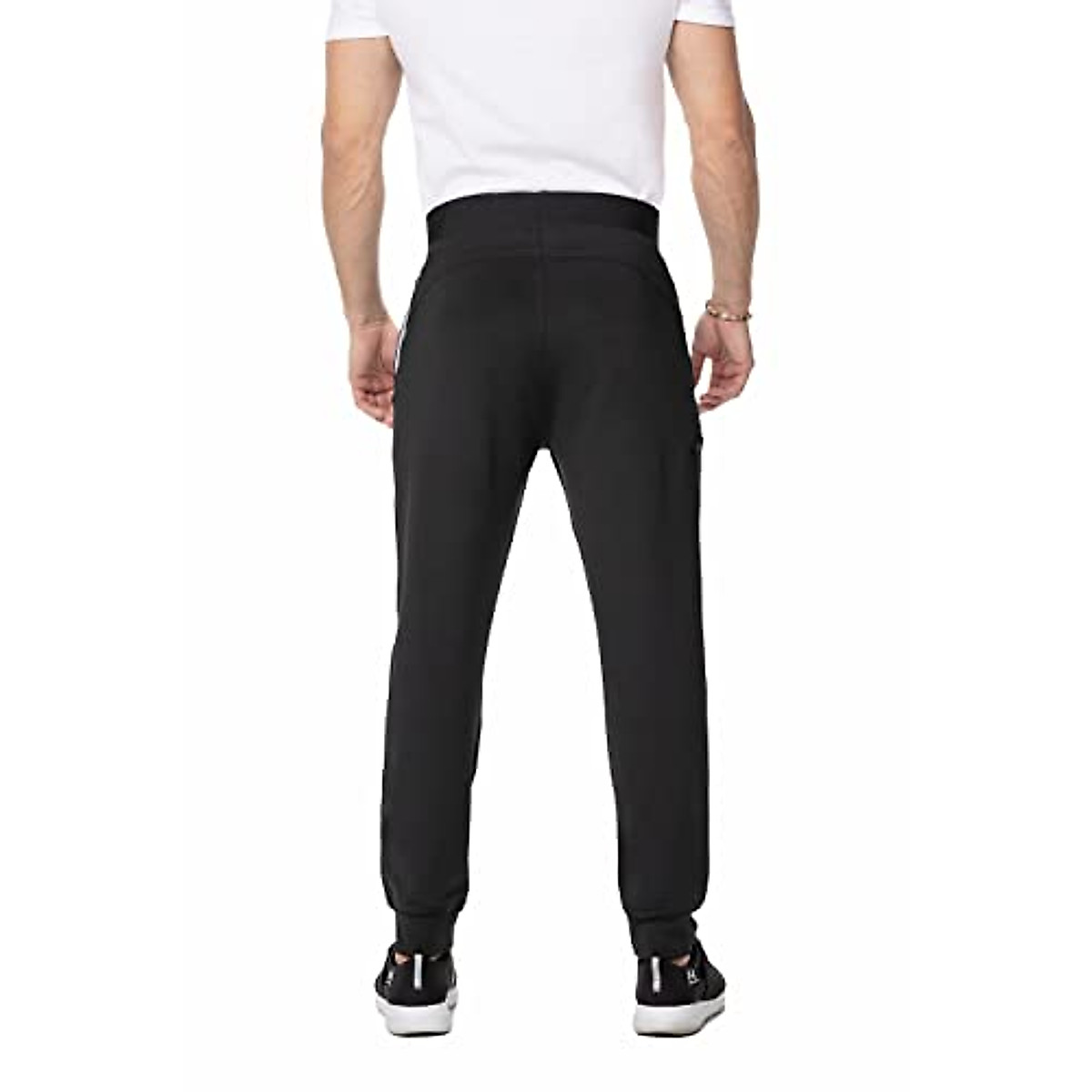 Chef Works Unisex Jogger 2.0 Chef Pants, Black, Large