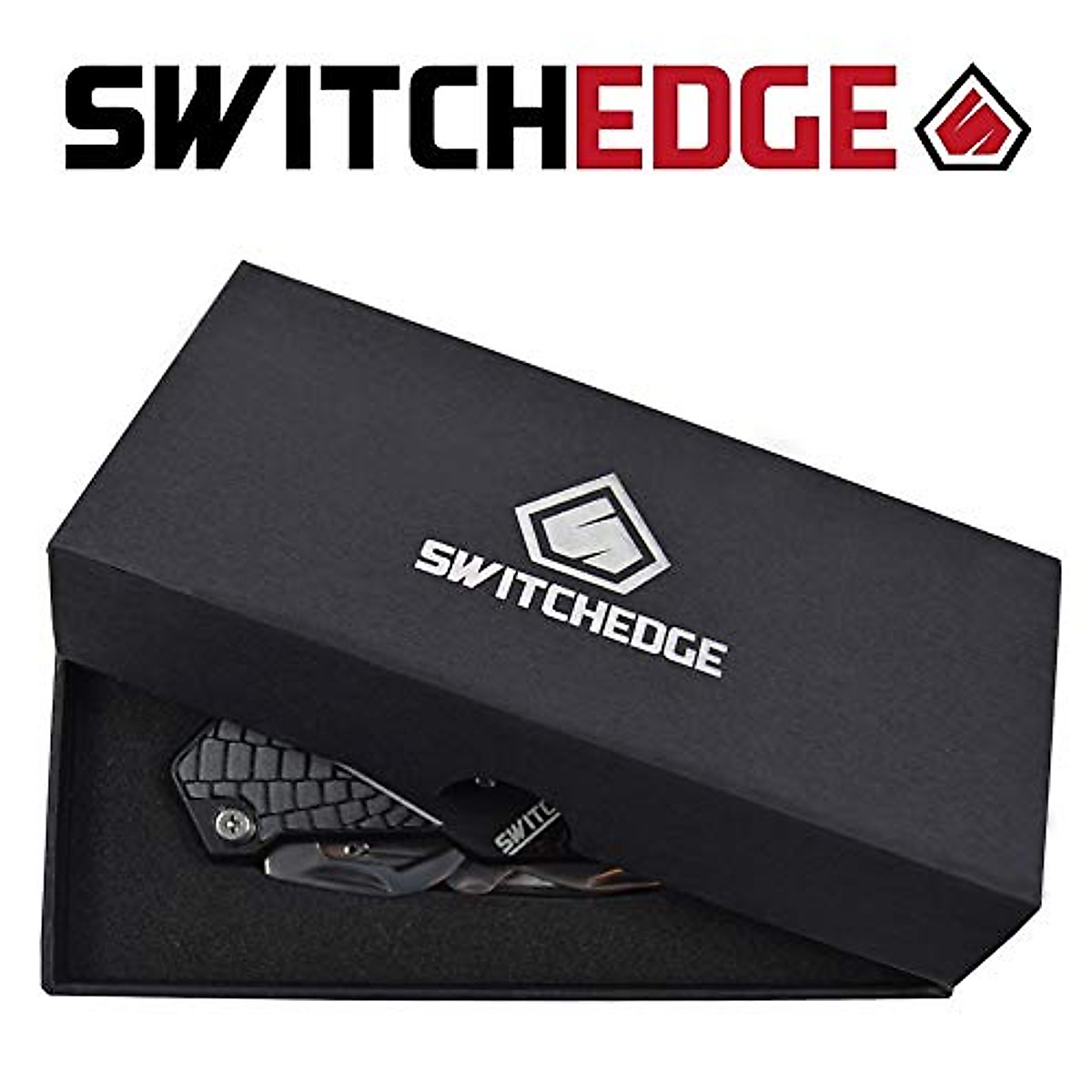 SWITCHEDGE 14 Tools in One Black Pocket Knife