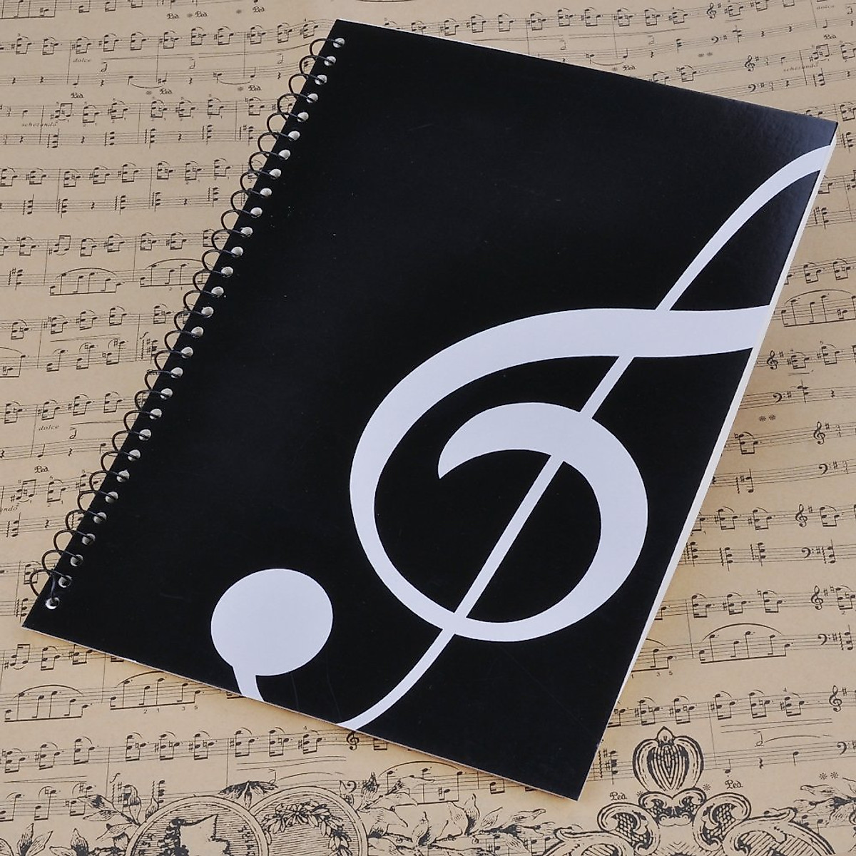 Blank Sheet Music Composition Notebooks 100 Pages Stave Notebook,Musical Notation Staff Notebook,Music Manuscript Paper