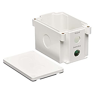 Tripp Lite Outdoor in-Line Power Over Ethernet PoE Surge Protector, Cat5e Cat6 & Cat6a, Up to 1 Gigabit per Second, 110 Punch Down, IP68 Dust & Water Resistant, 2-Year Warranty (B110-SP-CAT-OD2)