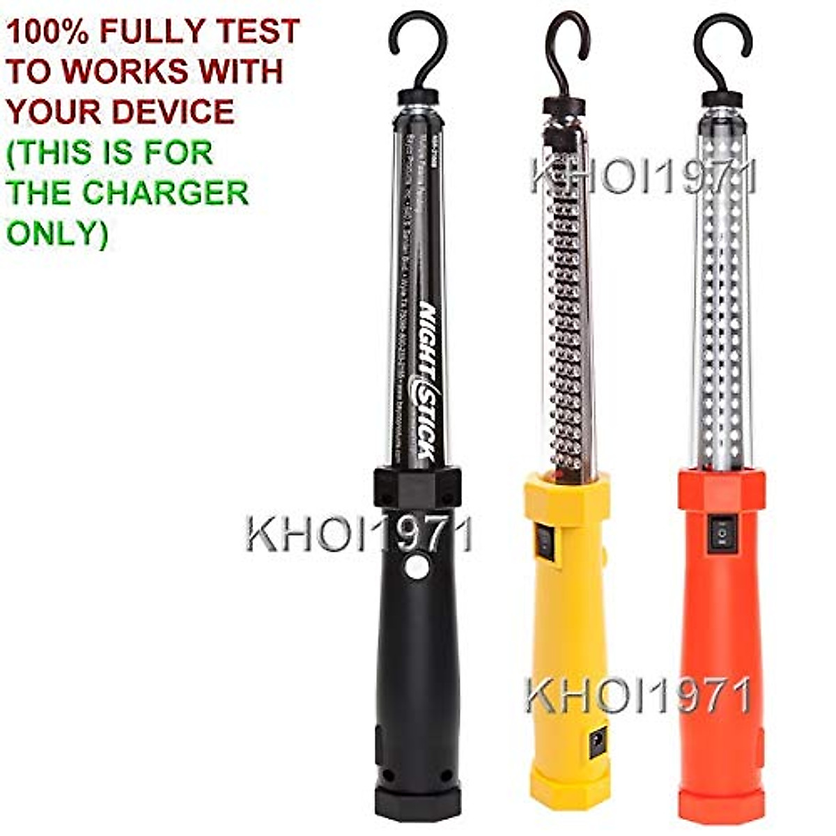 KHOI1971 Wall Charger AC Adapter Power Compatible with Xtreme Lumens Multi-Purpose LED Work Light NSR-2168R NSR-2168B SLR-2166 SLR-2166B SLR-2166R