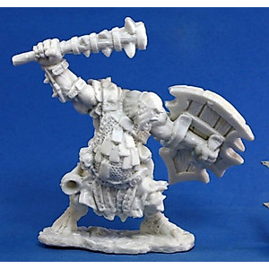 REAPER Kagunk, Ogre Chieftain (1) Miniature