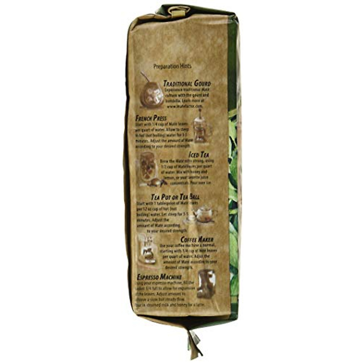 Mate Factor Organic Yerba Mate, Original Fresh Green, 12 Ounce