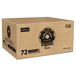 The Original Donut Shop Keurig Single-Serve K-Cup Pods, Regular Medium Roast Coffee, 72 Count