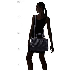 GUESS Rue Rose Girlfriend Satchel Black One Size