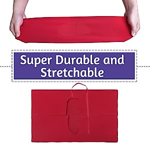 KICNIC Cloth Book Covers 7 Pcs, 6"x9" Stretchable Book Sox Suitable for Most Hardcover Books Up to 8.5”X9.5”, Durable and Washable, Reusable Protective Cover for Textbooks