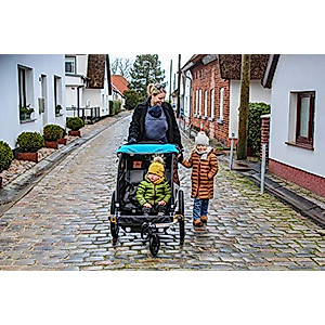 Burley D'Lite X, 2 Seat Kids Bike Trailer & Stroller