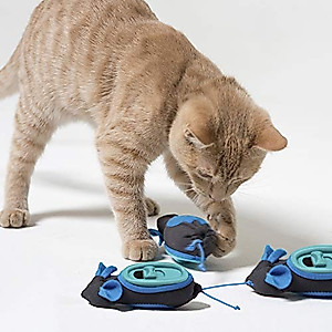 SPOT Doc & Phoebe's Hunting Snacker for Cats - Interactive Cat Toy for Indoor Cats - for Cats who Love to Hunt