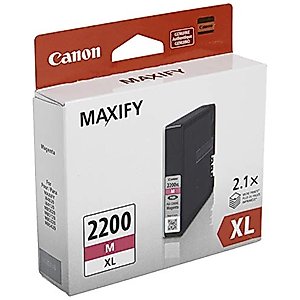 Canon PGI-2200XL Magenta Ink Tank Compatible to IB4120, MB5420, MB5120, IB4020, MB5020, MB5320