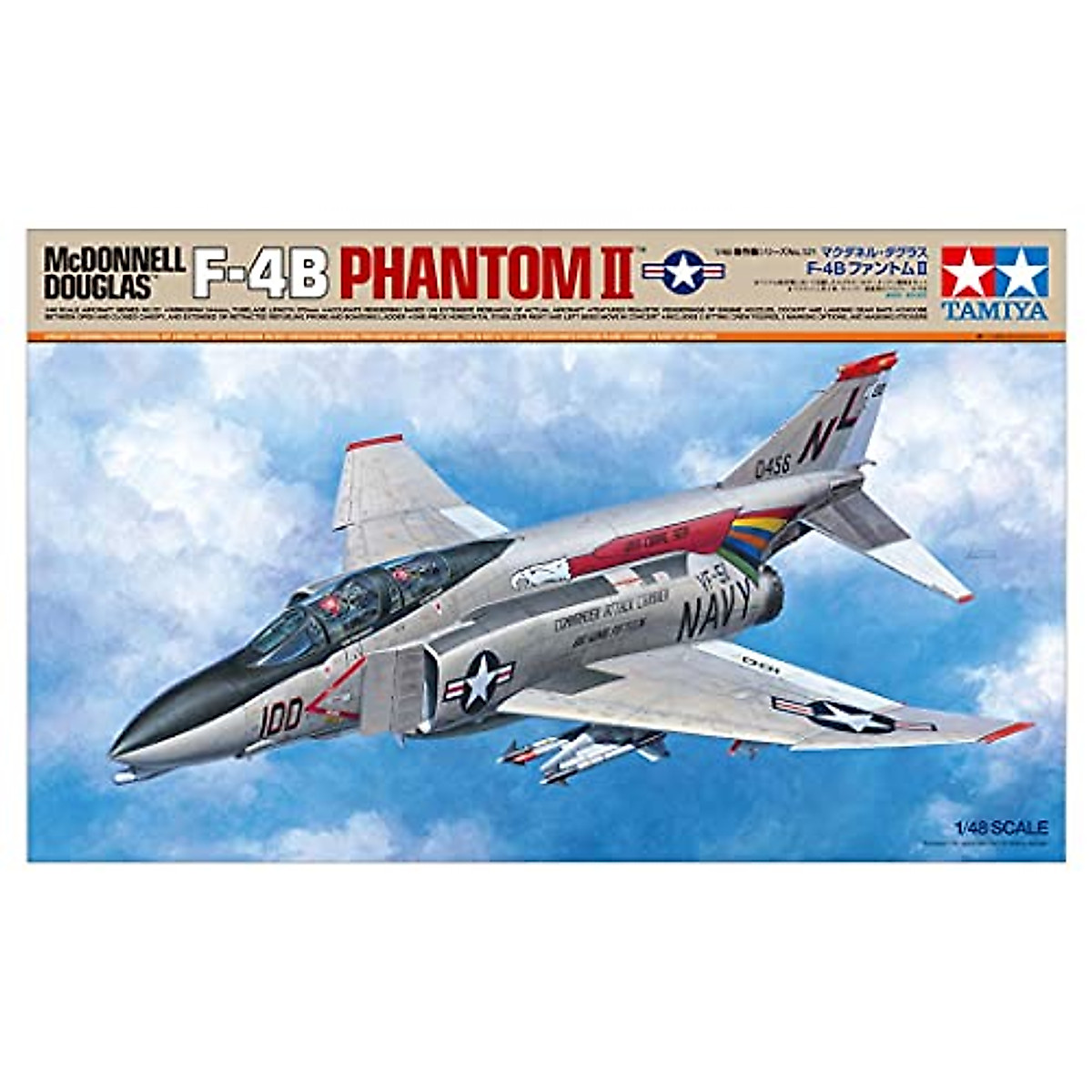 Tamiya 1/48 Mcdonnell Douglas F-4B Phantom II TAM61121 Plastics Cars/Trucks Other