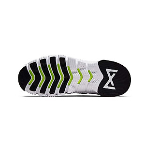 Nike Women's Free Metcon 3 Running Shoes, Black/White-Volt, 9.5