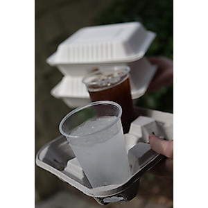 Southern Champion Tray 0117 ChampWare Molded Fiber 4 Cup Drink Carrier, Hold 8 to 32 oz Cup (Case of 300)