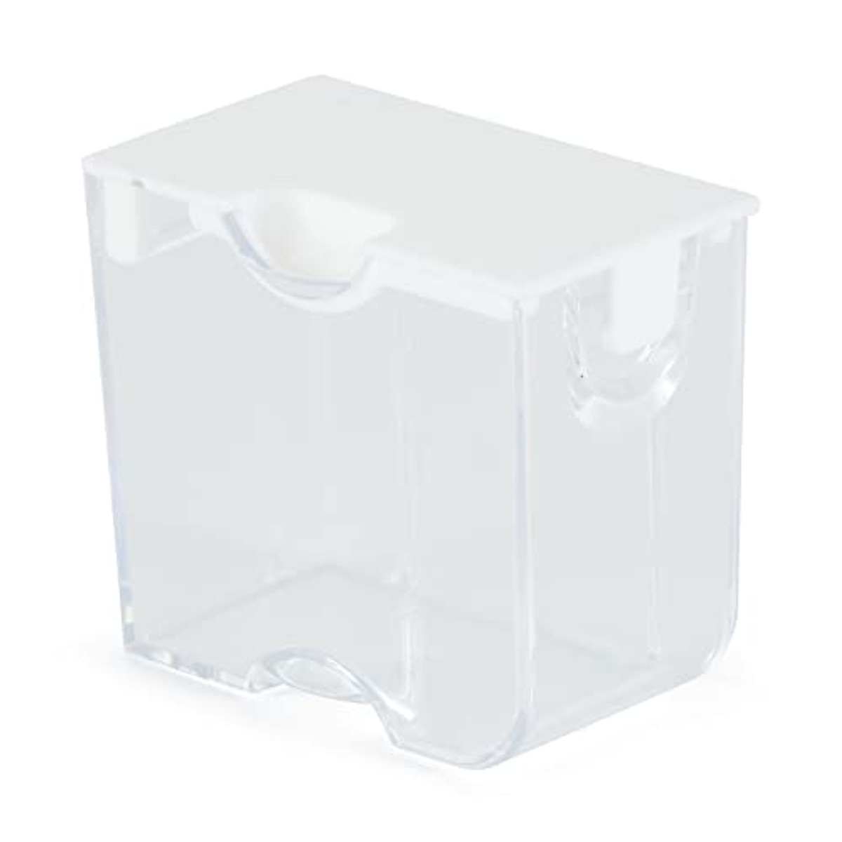Elizabeth Ward Bead Storage Solutions Clear Plastic Storage Containers (5pc) – Medium – Organize Beads, Jewelry Making and Craft Supplies, Earrings and More – Securely Snaps Shut, 1-3/4” x 2” x 1-1/8”
