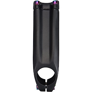 ZECHAO 6/17 Degree Mountain Bike Stem,31.8mm Adjustable Handlebar Stem Riser Bike Handlebar CNC Aluminum Alloy Ultra-Light Riser for Most Bike Bike Stem (Color : 6 Degrees, Size : 80mm)